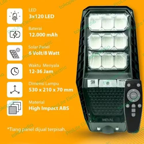 Jual Lampu Jalan LED PJU Solar Street Light 100 Watt, Tenaga Surya AL4-10A - Jakarta Pusat ...