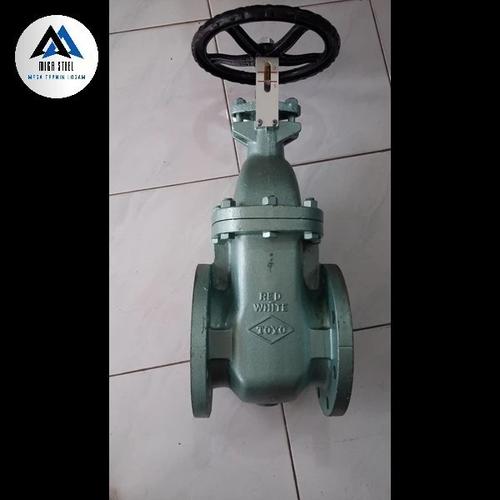 Jual Gate Valve 8" inch TOYO Cast Iron Flange JIS 10K Original Jepang ...