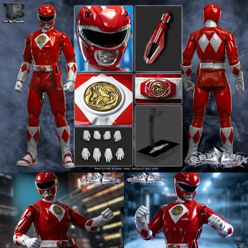 Jual TOYS BATTALION TB013 1/6 Red T-Rex - Power Rangers Red Ranger ...
