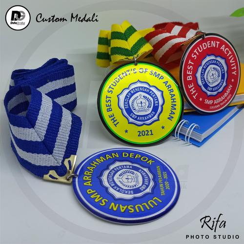 Jual [CUSTOM] MEDALI MENDALI Aksesoris Souvenir Kalung WISUDA KELULUSAN ...