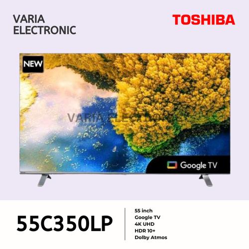 Jual LED TV TOSHIBA 55 Inch 55C350LP 4K UHD Google TV - Kota Sukabumi ...