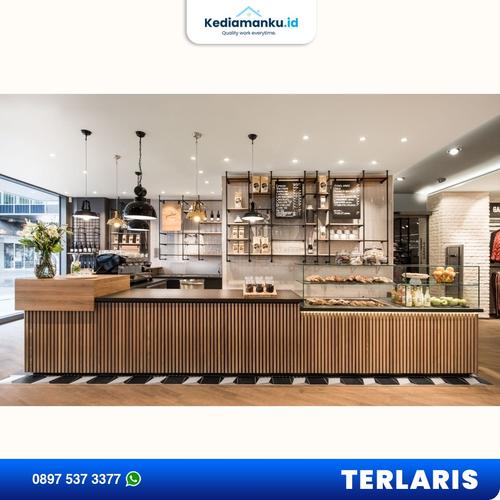 Jual Meja Bar Coffee Shop Cafe Elegan Mini Bar - Interior Cafe Restoran ...