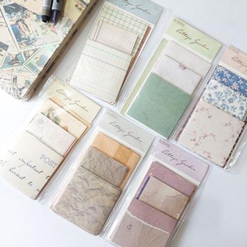 Jual Cottage Garden Kertas Dekor - 30 Lembar Motif Aesthetic Vintage ...