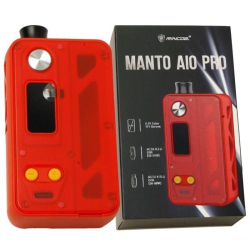 Jual MANTO AIO PRO 80W 18650 Kit by Rincoe ORIGINAL DEVICE MANTO - Red ...