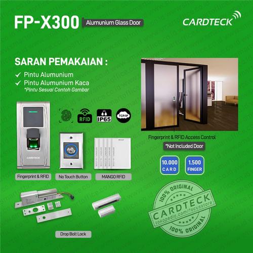 Jual Paket Mesin Absensi Access Door Stainless Finger & Kartu RFID ...