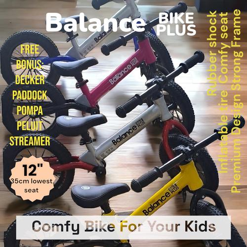 Jual Balance Bike Plus 12 Inch Aluminum Frame - Merah Muda - Jakarta ...