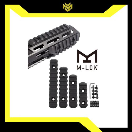 Jual M-LOK MOE Nylon Picatinny Rail Weaver Set Keymod Handguard WGG ...