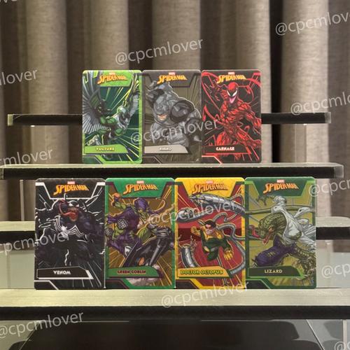 Jual Marvel Spiderman Super Villains Card Collection Cow Play Cow Moo ...