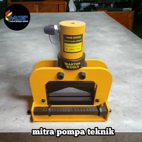 Jual Pemotong Hidrolik BARTON 12mm V Cut Hydraulic Busbar Cutting ...