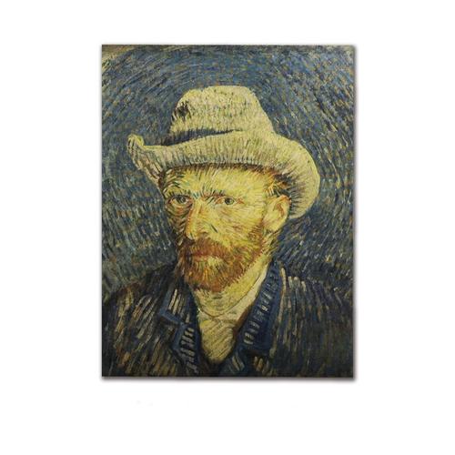 Jual Poster Dinding / Wall Poster (Lukisan Van Gogh, Potret Diri ...