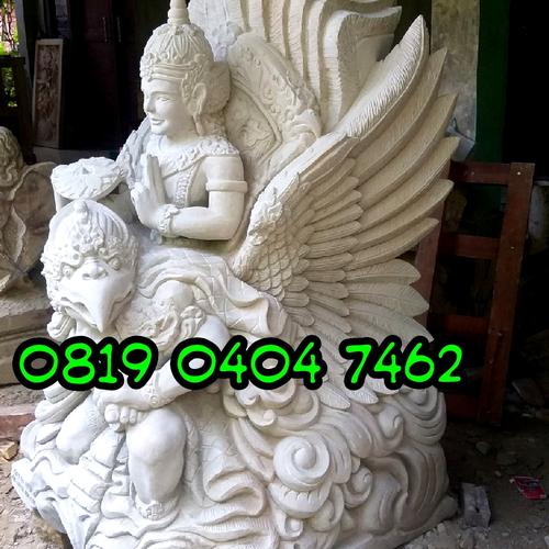 Jual patung gwk-garuda wisnu kencana-batu putih-batu alam-kerajinan ...