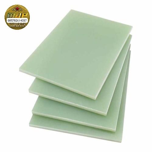 Jual Epoxy Resin Fiberglass Sheet ( G10 ) Green 8mm x 300mm x 1000mm ...