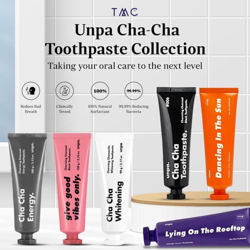 Jual Unpa Cha-Cha Toothpaste Collection - Energy (Grey) - Jakarta Barat ...