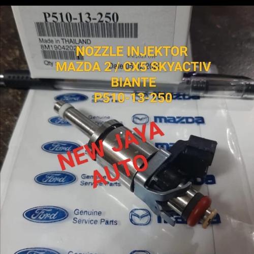 Jual NOZZLE NOZEL INJEKTOR MAZDA 2 BIANTE CX5 CX 5 SKYACTIV P510-13-250 ...