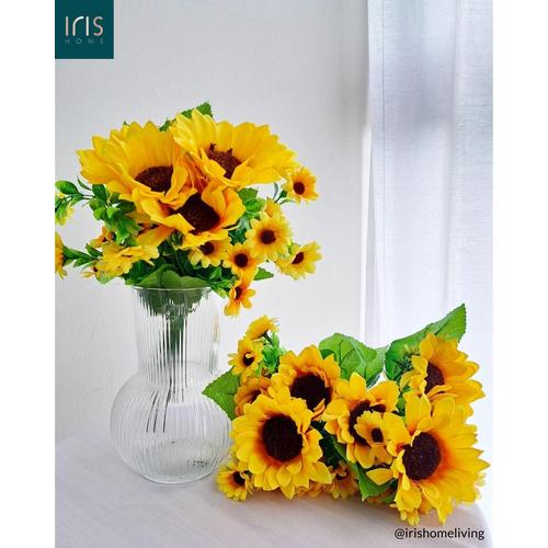 Jual Premium Artificial Flower Mini Sunflower/Bunga Matahari - Bunga ...