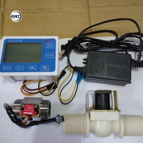Jual Digital Flow Meter Control Display+Sensor 6mm+Solenoid Valve ...