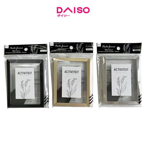 Jual Daiso Clear Aluminum Photo Frame -Embossed - instax Print Size ...