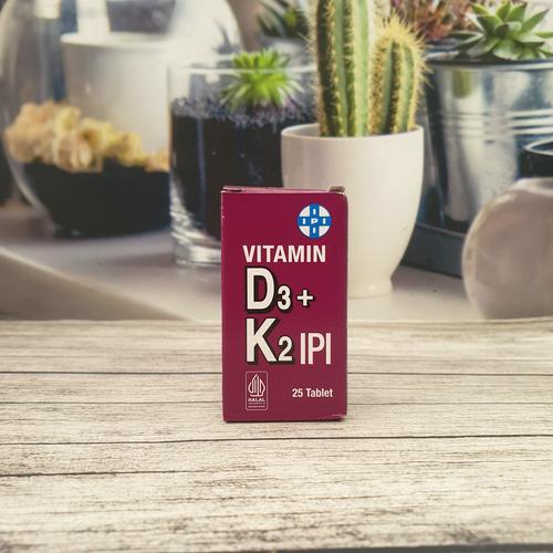 Jual Vitamin D3 + K2 (IPI) isi 25s - Suplemen Vitamin D3 + K2 - Kota ...