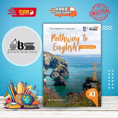 Promo BUKU PATHWAY TO ENGLISH KELAS 11 ERLANGGA KURIKULUM MERDEKA ...