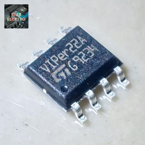 Jual VIPer22A Sop-8 SMD Tempel VIPer 22A VIPer22 IC PWM Controller SMPS ...