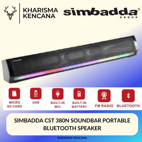 Jual SPEAKER SIMBADDA CST 380N SOUNDBAR PORTABLE BLUETOOTH SPEAKER ...
