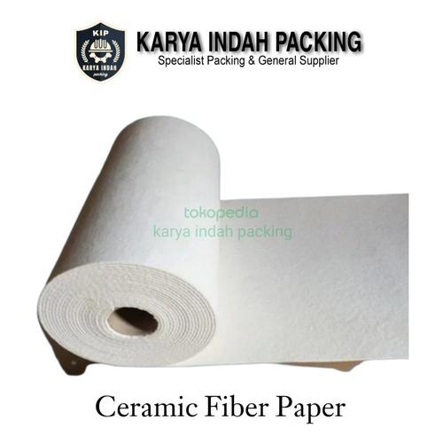 Jual Ceramic Fiber Paper 1mm × 1000 × 40000mm density 190kg / m3 ...
