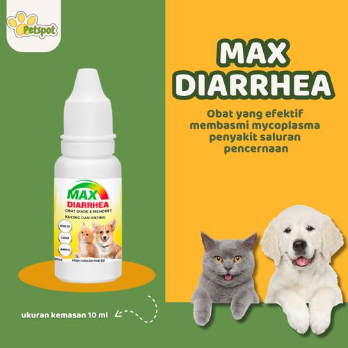 Jual MAX DIARRHEA | Obat Anti Diare dan Mencret Untuk Kucing dan Anjing ...