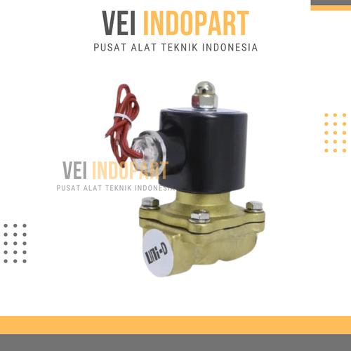 Jual 2" Solenoid Valve Kuningan 2 Way UNI-D Type UW 50 Size 2 Inch - DC24 - Jakarta Barat - Vei ...