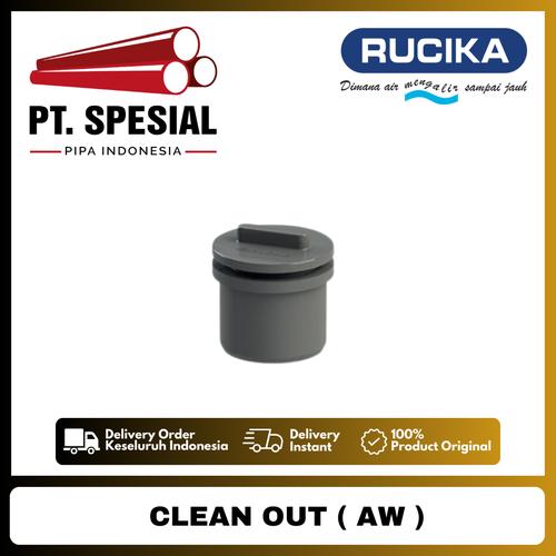 Jual Clean Out PVC AW Rucika/Tutup Septic Tank/Clean Out PVC AW Rucika ...