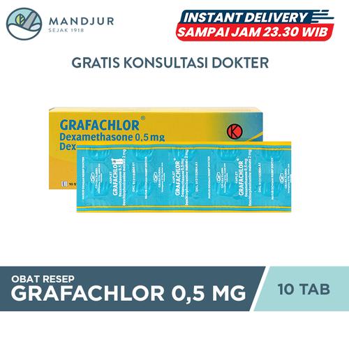 Jual Grafachlor 10 Kaplet / Obat Radang / Alergi / Pereda Nyeri ...
