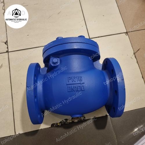 Jual SWING CHECK VALVE CAST IRON 3"INCH PN16 DN80 - Jakarta Barat ...