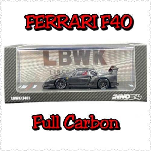 Jual INNO 64 FERRARI F40 FULL CARBON LBWK LIBERTY WALK 2023 BLACK ...