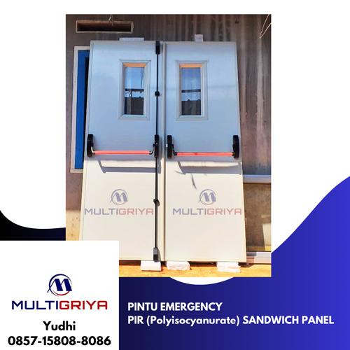 Jual PINTU EMERGENCY Single PIR Sandwich Panel (L.80-100cm x T.210cm ...