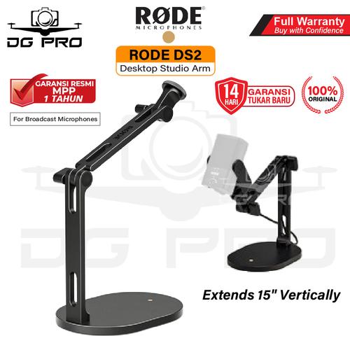 Jual RODE DS2 Desktop Studio Arm for Broadcast Microphones DS 2 ...