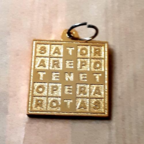Jual MEDALI SATOR kotak 25mm - GOLD kuningan - Jakarta Timur - TYPICA ...