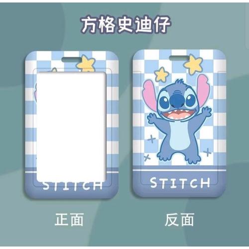 Jual Name Tag Anak Sekolah Lucu Motif Stitch / ID Card Holder Cute ...