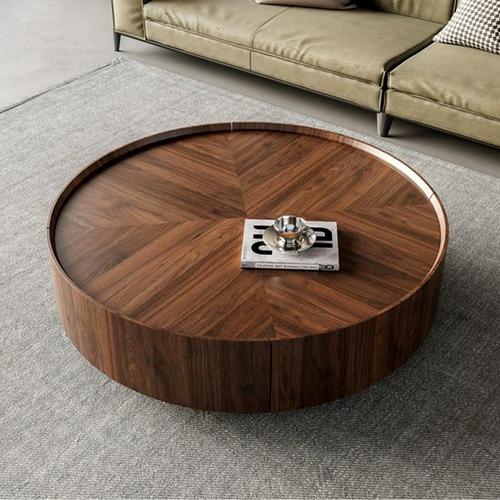 Jual meja sofa minimalis meja sofa bulat kayu jati meja sofa modern ...