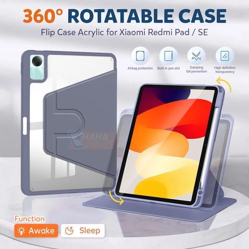 Jual Xiaomi Redmi Pad SE 11 / RedmiPad 10.6 6 Flip Rotate Acrylic Soft ...