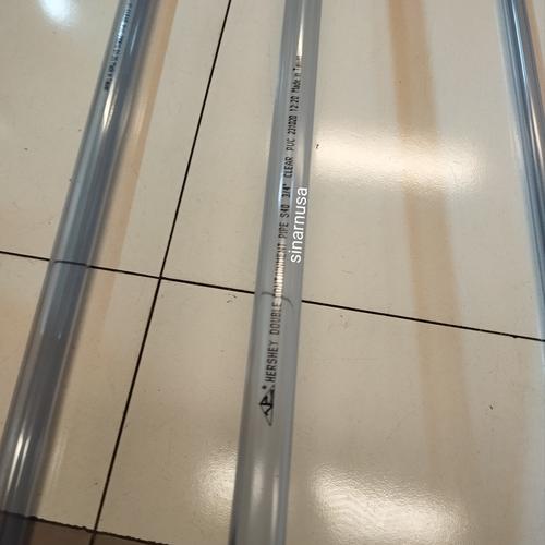 Jual Pipa PVC Transparan 3/4 " inchi - Pipa PVC Clear - Bening ...