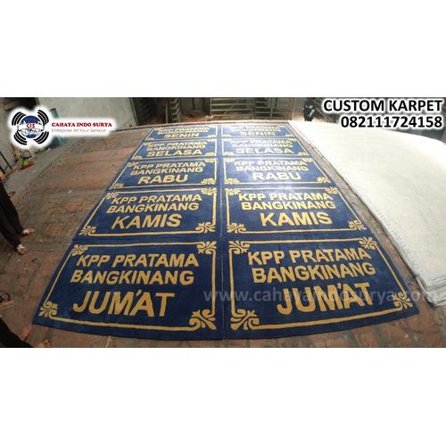 Jual Keset Kaki Custom Tulisan | TANPA SAMBUNGAN & POTONGAN | KARPET ...