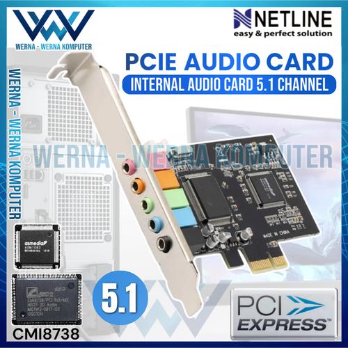 Jual PCIE AUDIO INTERNAL SOUND CARD 5.1 CH CMI 8738 PCI-E EXPRESS ...