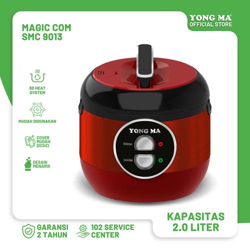 Promo YONG MA RICE COOKER SMC 9013 ( 2,0Lt ) - Hitam Cicil 0% 3x - Kab ...