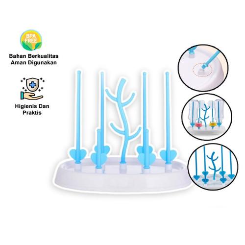 Jual Rak Rakk Rakk Pengering Tirisan Air Cuci Botol Minum Dot Anak Bayi ...