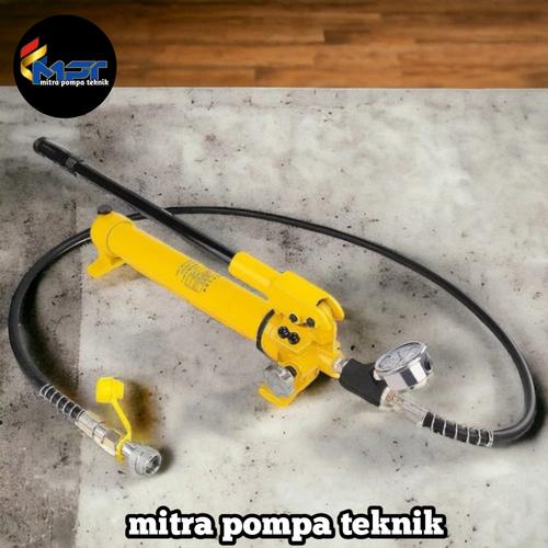Jual Hydraulic Pump 700ml Pompa Manual Gauge Hidrolik Single Acting BARTON - Jakarta Barat ...