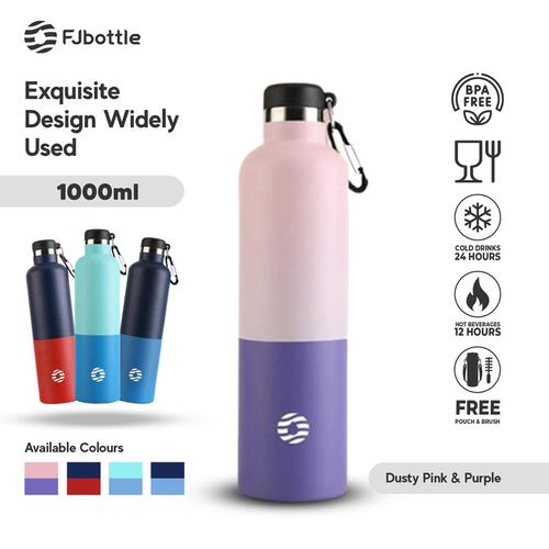 Jual FJbottle Botol Minum Gradasi Olahraga Stainless Steel 1Liter ...
