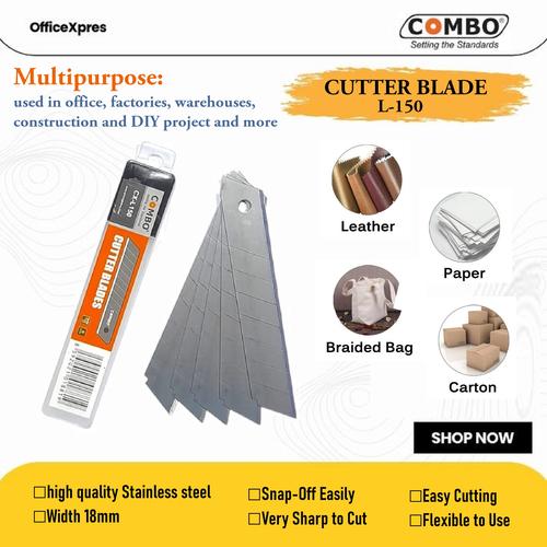 Jual Isi Cutter Besar / Isi Cutter / Refill Cutter Blade Besar L150 ...