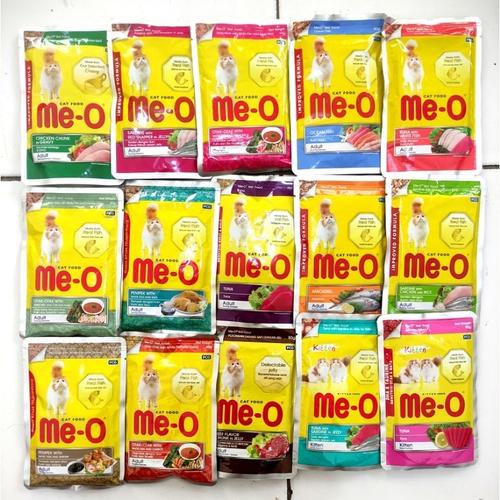 Jual Meo Pouch Sachet 80gr Makanan Kucing Basah - BEEF LAMB - Kota ...