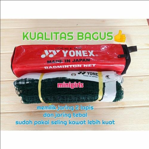 Jual NET BADMINTON DOUBLE TOP JARING 2 LAPIS SELING KAWAT - Jakarta ...