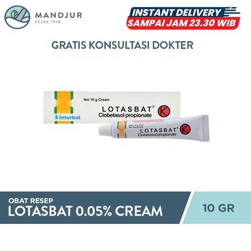 Jual Lotasbat 0.05% Cream 10 g / Obat Dermatitis & Eksim - Jakarta ...