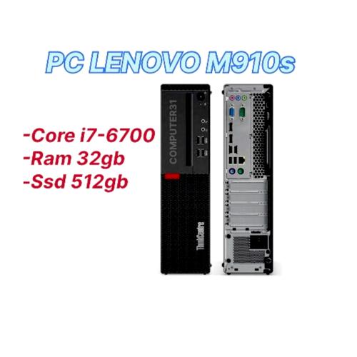 Jual pc lenovo m910s i7-6700 Gen6 ram ddr4 32gb ssd 512gb like neww ...